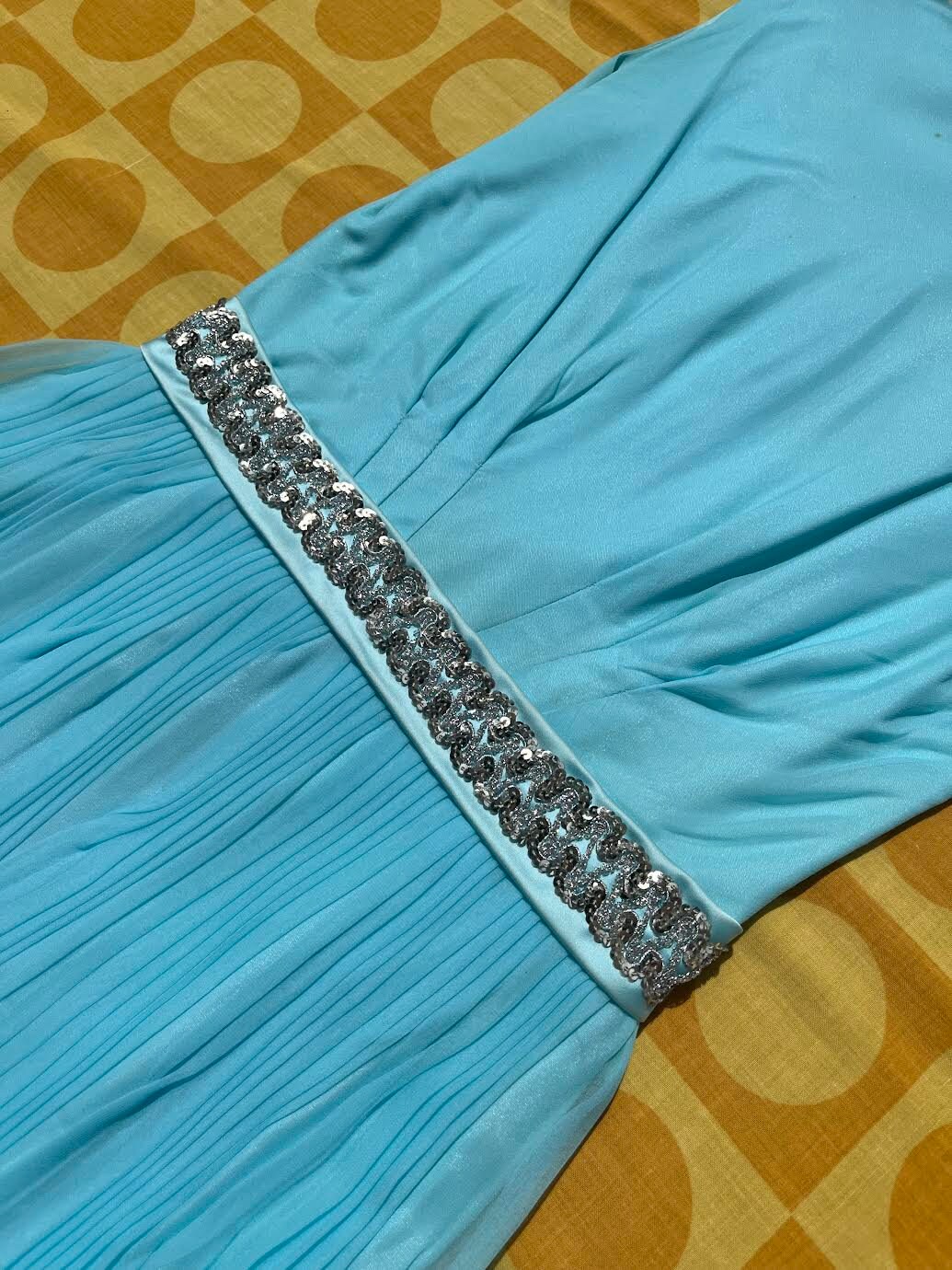 1960's Turquoise Go-go Dress - Etsy