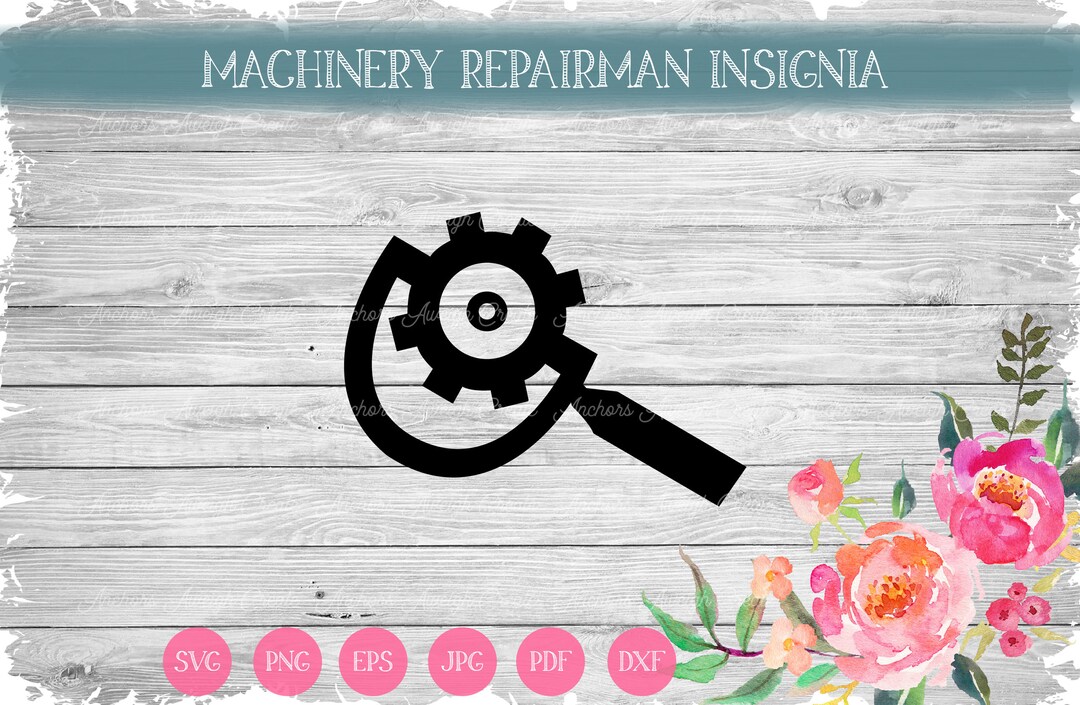 Machinery Repairman Insignia - Etsy