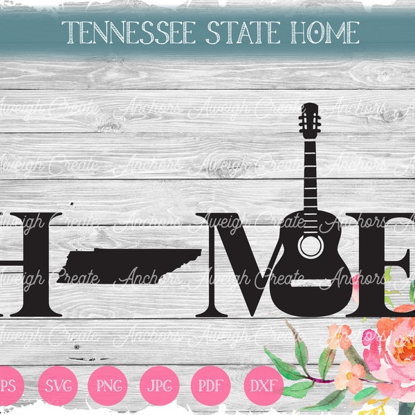 Tennessee Home Decal - Etsy