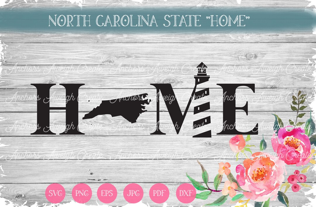 North Carolina State HOME - Etsy
