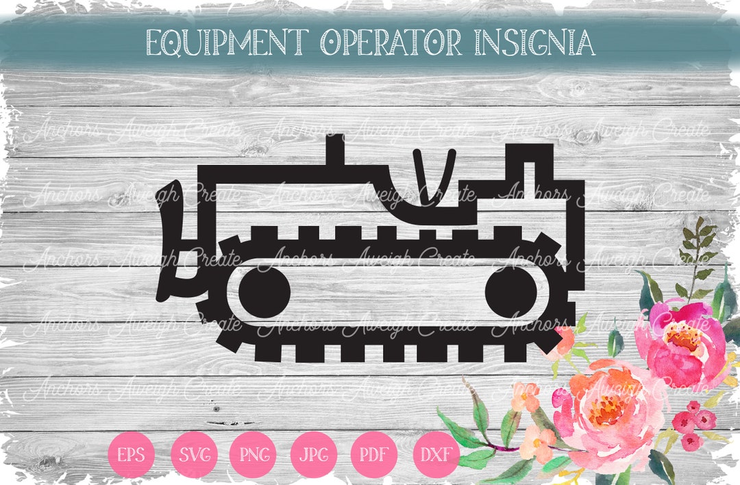 Equipment Operator Insignia - Etsy