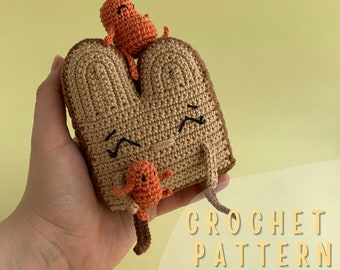 Crochet Toast Pattern - Etsy