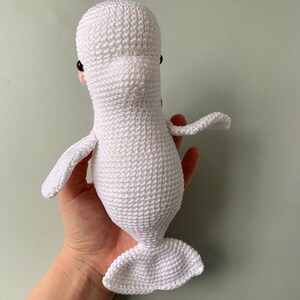 Beluga Whale Amigurumi Crochet Pattern – Bubbles, English (PDF Pattern ...
