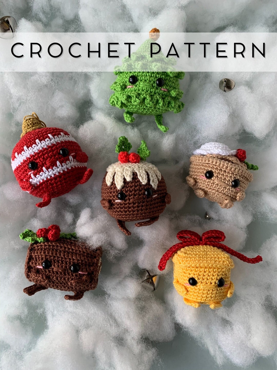 Christmas Minis Pattern Bundle - Amigurumi Crochet PDF Pattern ...