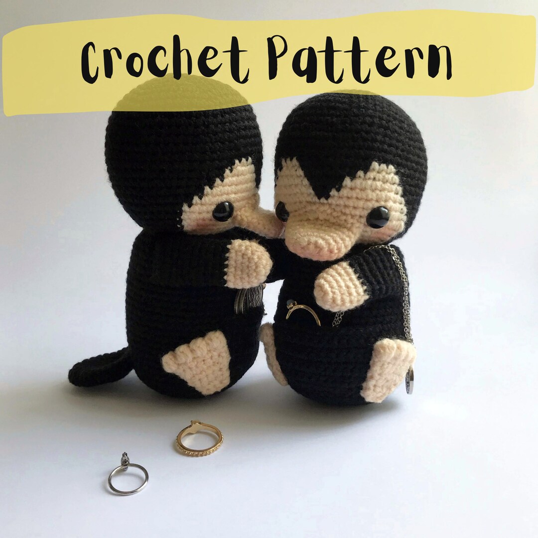 Nimbus the Niffler Amigurumi Crochet Pattern English - Etsy