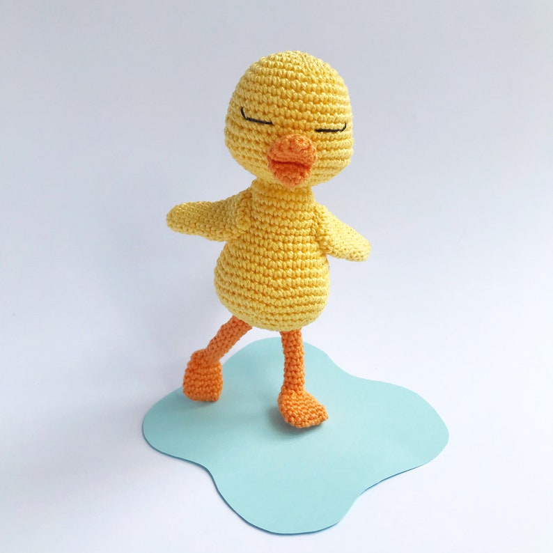 Duck Amigurumi Häkelanleitung, Crochet Duckling Pattern, Pfützen der ...