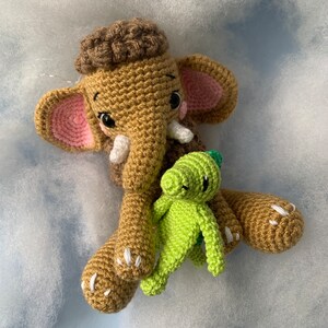 Elephant Mammoth Amigurumi Crochet Pattern - Emmy the Elephant and Monty the Mammoth - Crochet ...