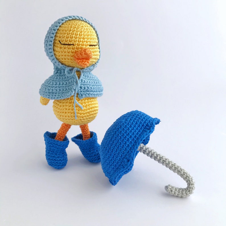 Duck Amigurumi Häkelanleitung, Crochet Duckling Pattern, Pfützen der ...