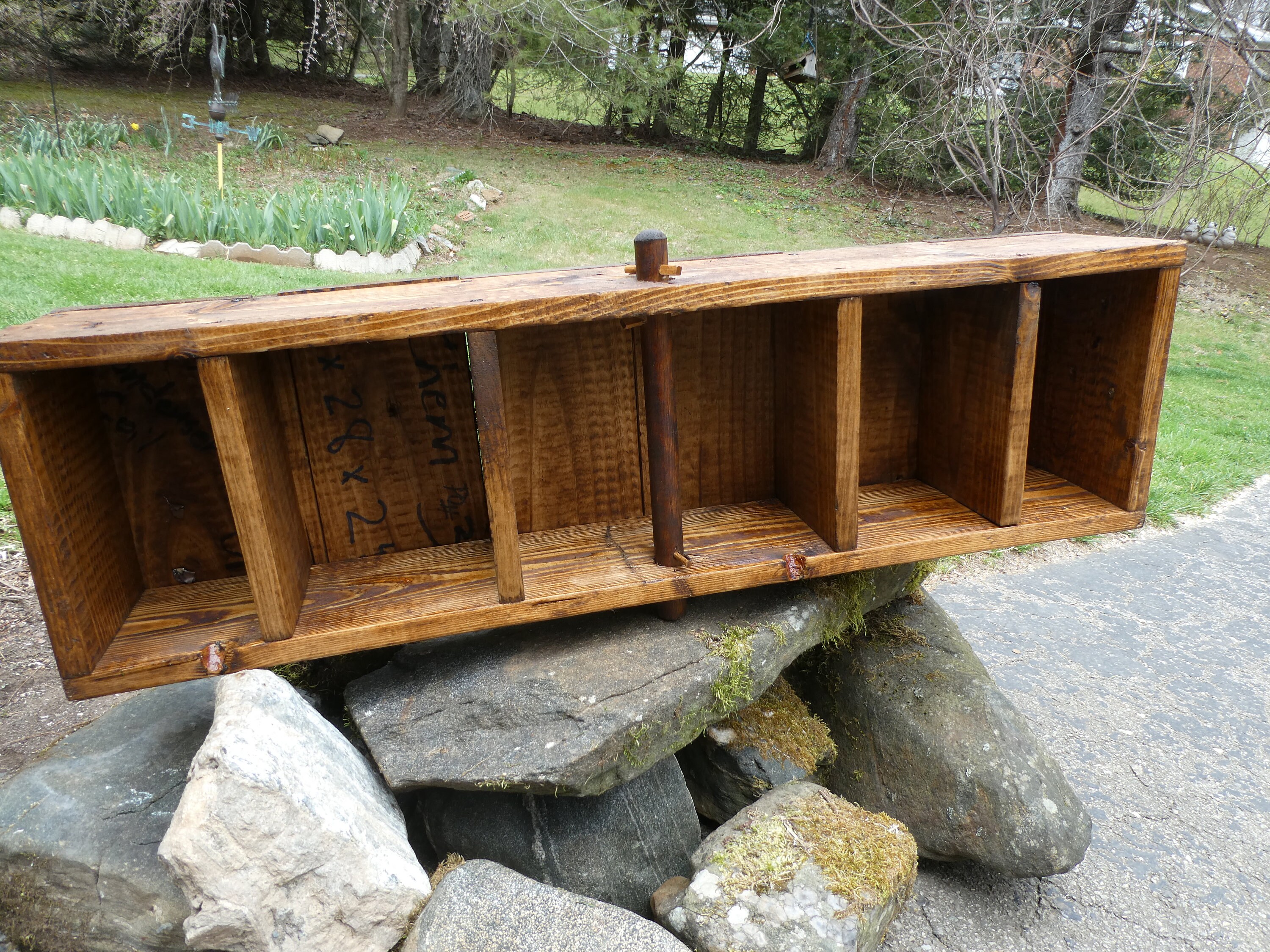 Old Fashioned Wooden Tool Box Made From Reclaimed Wood, Hand Made - Etsy