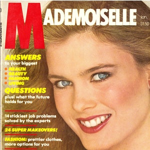 1980 Mademoiselle Vintage Fashion Magazine Barbara Neumann Kim Alexis ...