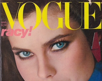 Vogue Magazine 1981 - Etsy