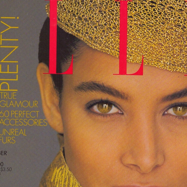 1985 Cosmopolitan Vintage Fashion Magazine Vanessa Angel Princess Diana ...