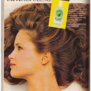1983 Cosmopolitan Germany Vintage Fashion Magazine Gia Carangi Patrick ...