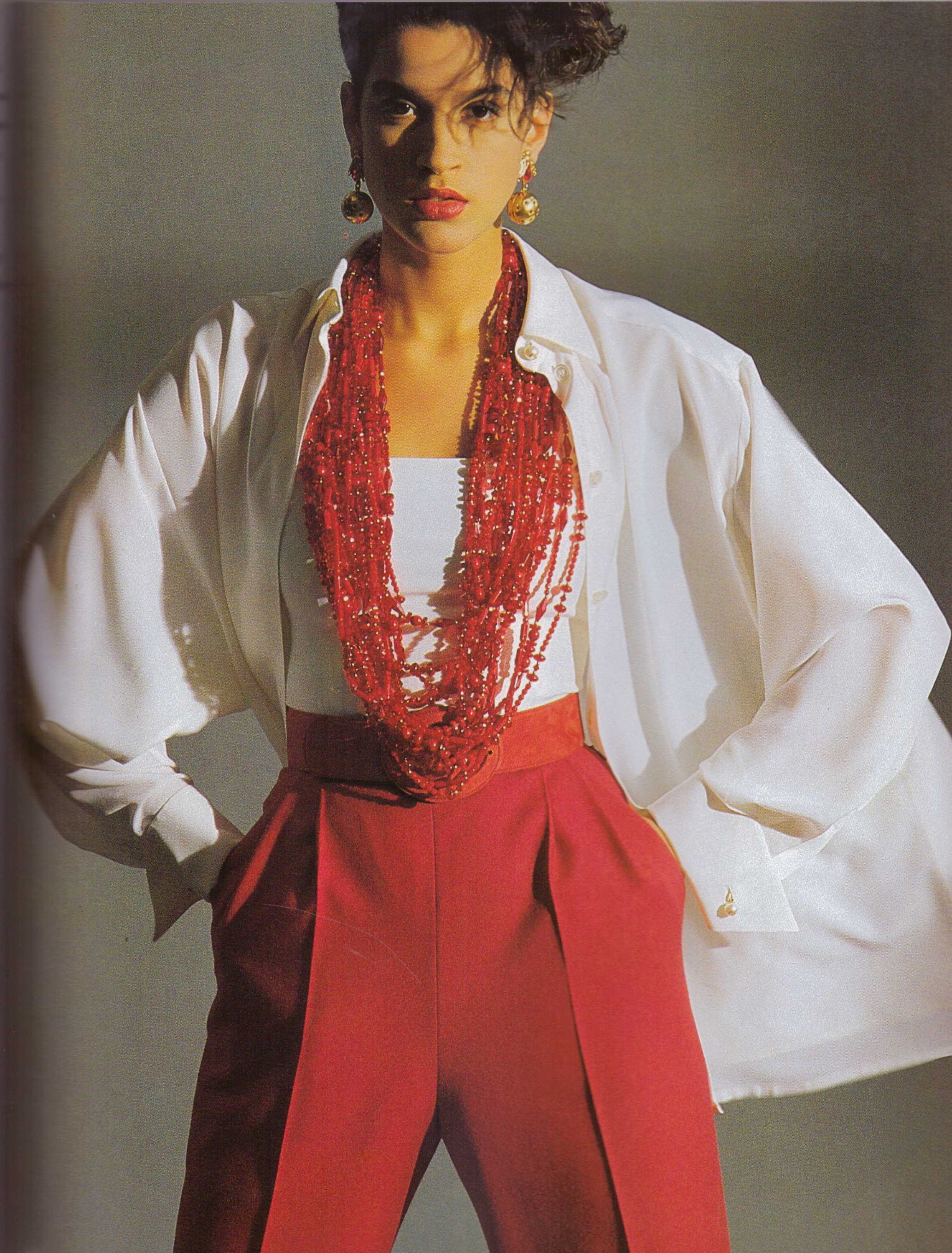1990 Elle Vintage Magazine Roberta Chirko Elizabeth Perkins Etsy