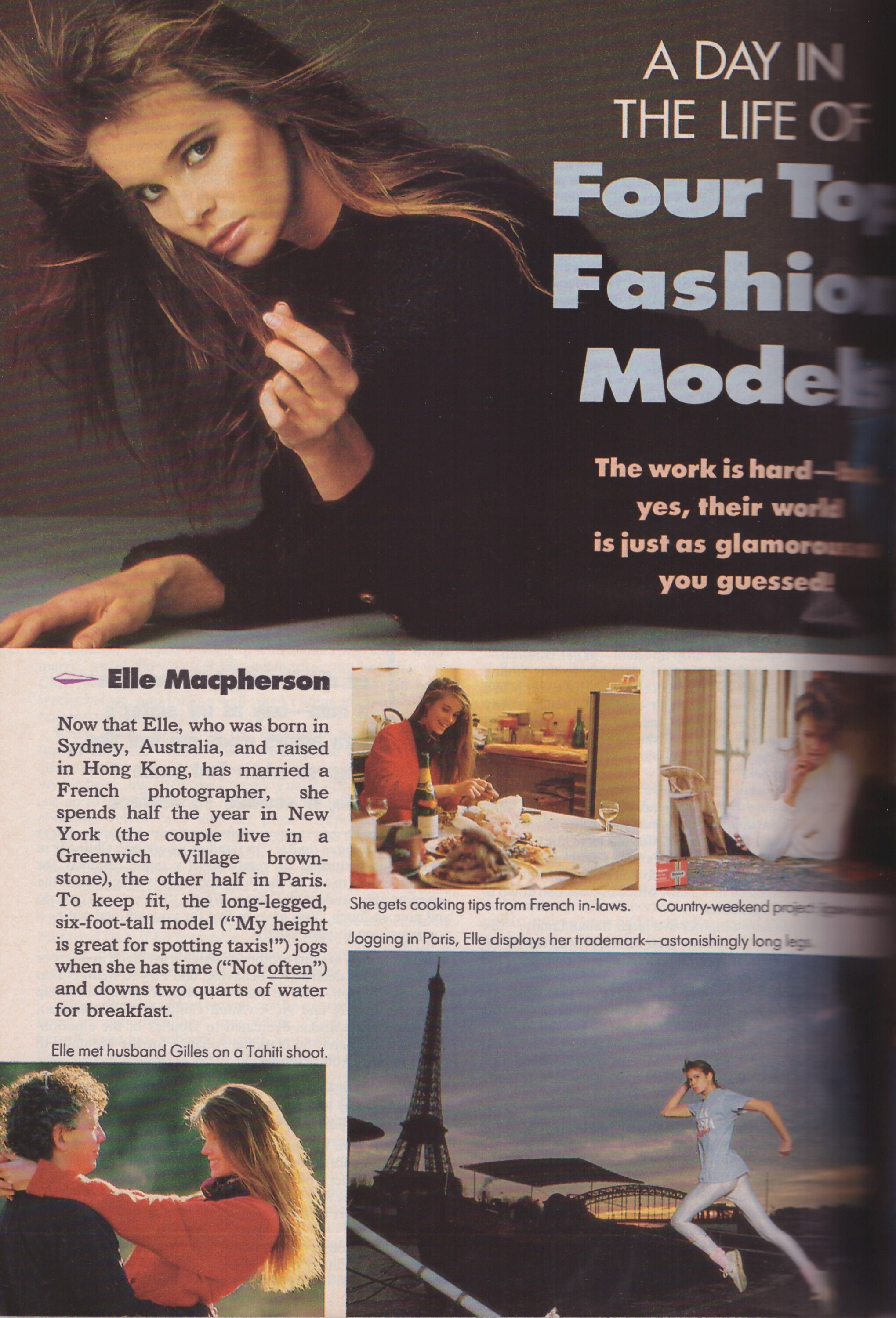 1987 Cosmopolitan Vintage Fashion Magazine Charlie Sheen Shirley ...