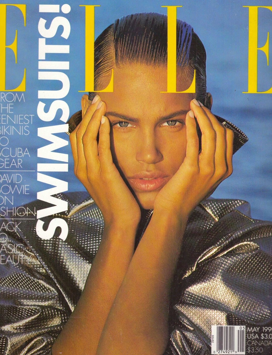 1990 Elle May Paco Rabanne Sherilyn Fenn Kyle Maclachlan Ann ...