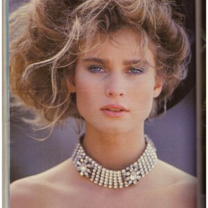 1983 Cosmopolitan Germany Vintage Fashion Magazine Gia Carangi Patrick ...
