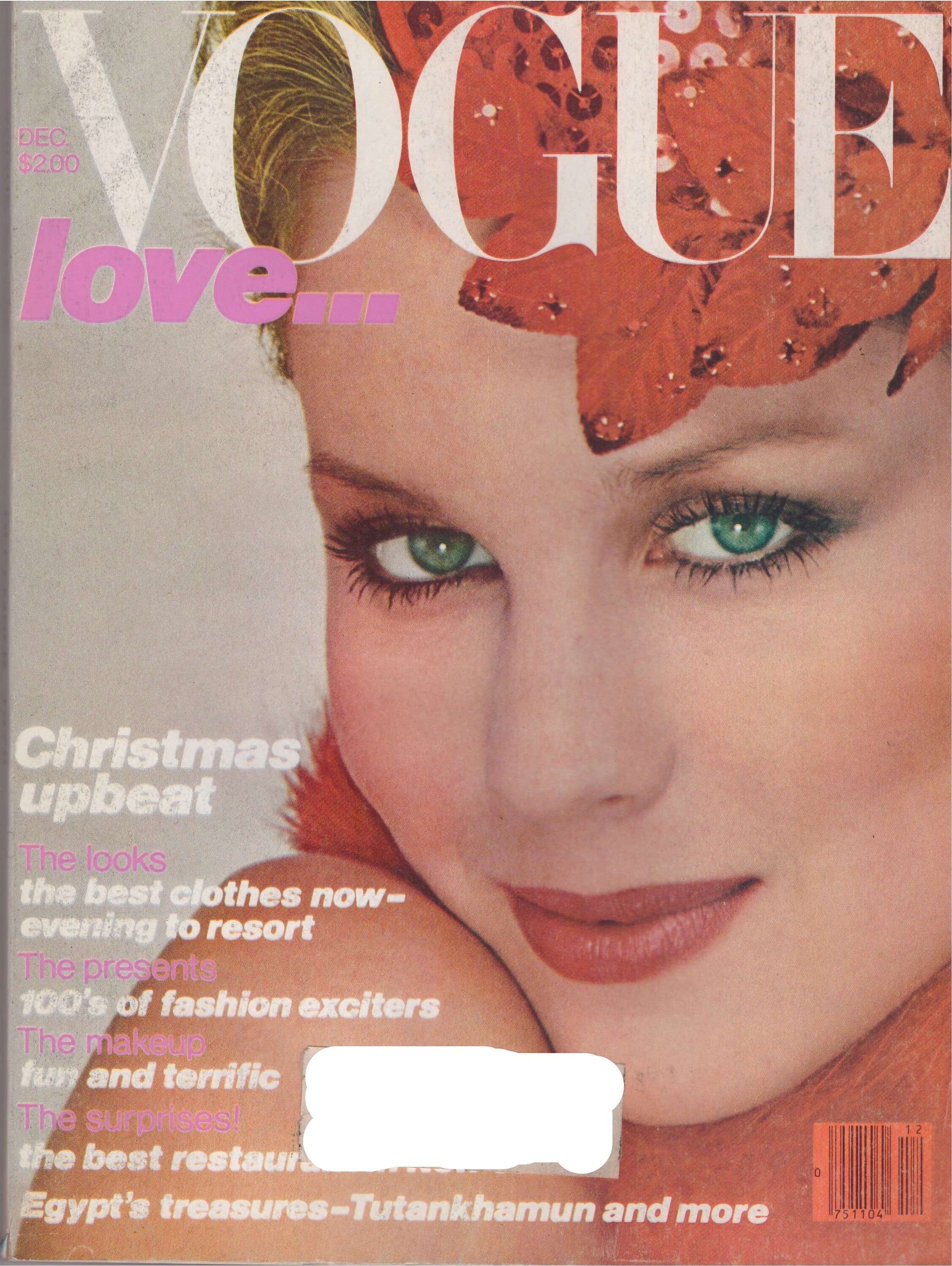 1980 Vogue Vintage Fashion Magazine Brooke Shields Gia Carangi Isabelle
