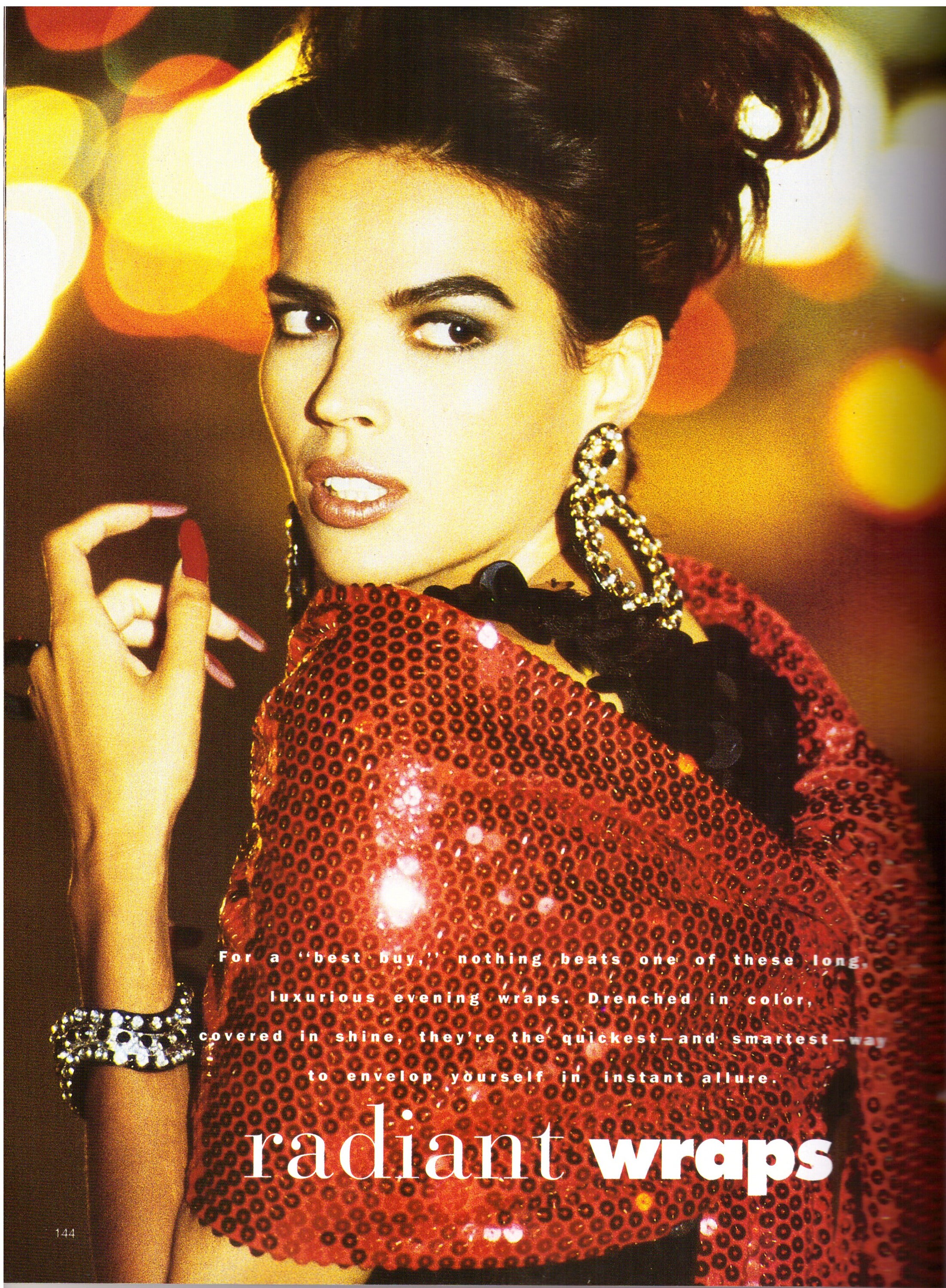 1990 Harper's Bazaar Vintage Fashion Magazine Melanie Griffith ...