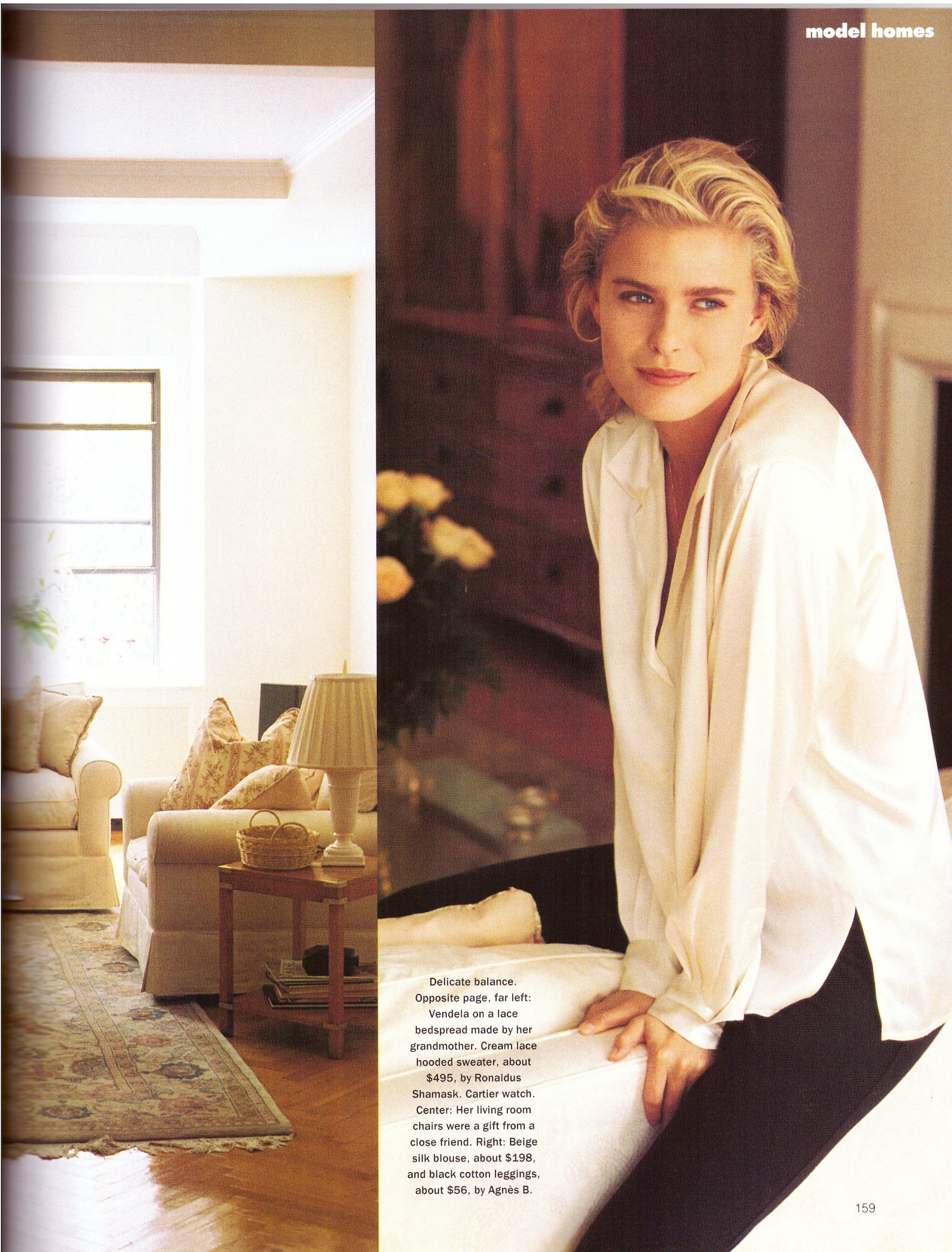 1990 Harper's Bazaar Vintage Fashion Magazine Melanie Griffith ...
