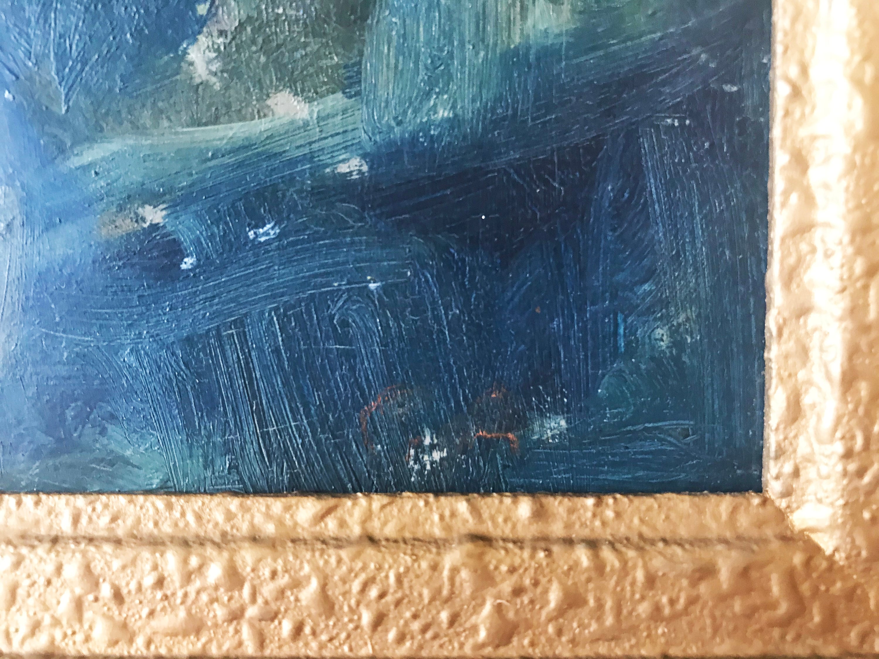 Original Vintage Nude Oil Painting by Gilbert Adams 1906-1996, Framed ...