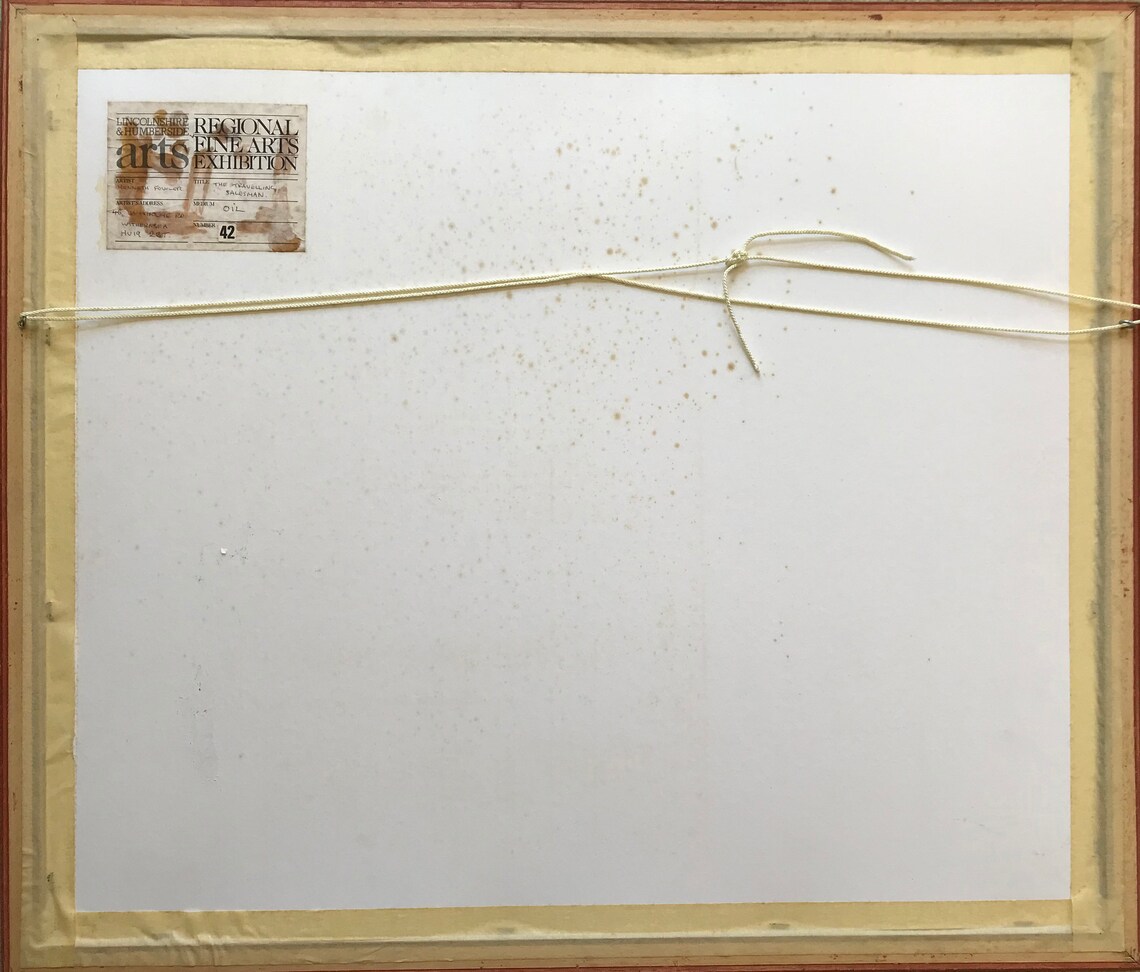 Original Large Vintage Oil Painting by Kenneth Fowler born | Etsy