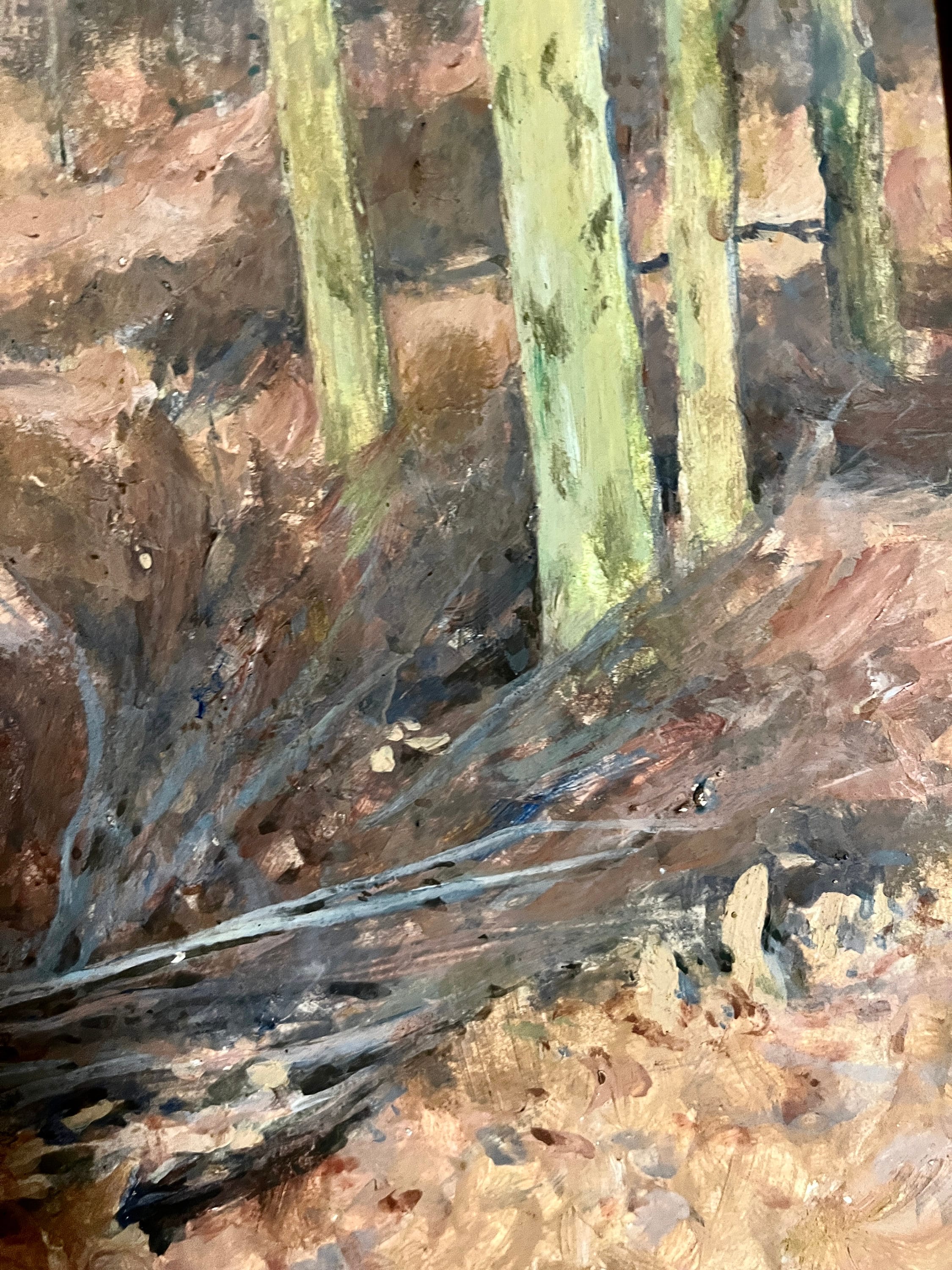 Antique Oil Painting Original Landscape by Arthur Wardle - Etsy