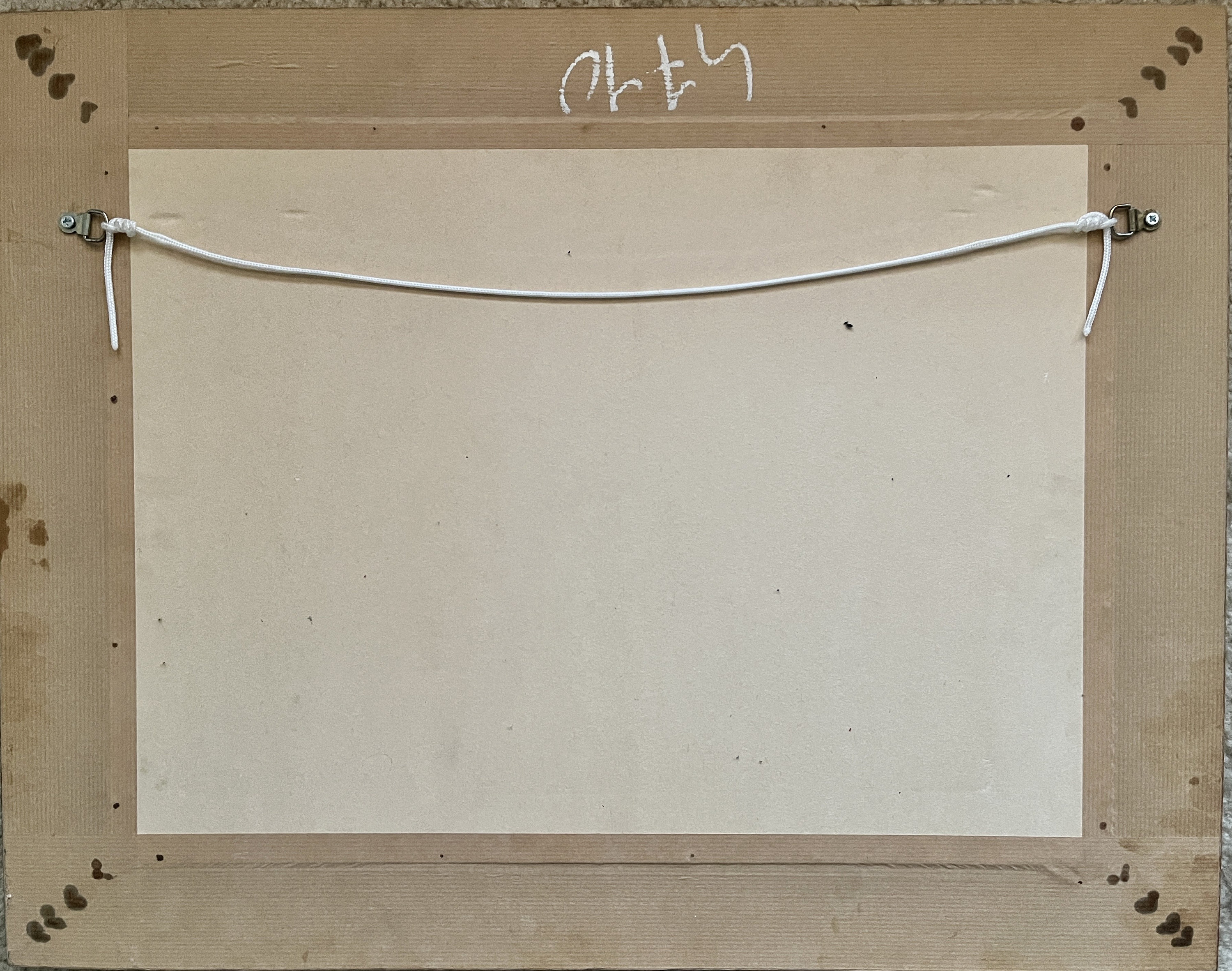 Original Vintage Oil Painting Still Life persimmon by Kerop Sogomonian ...