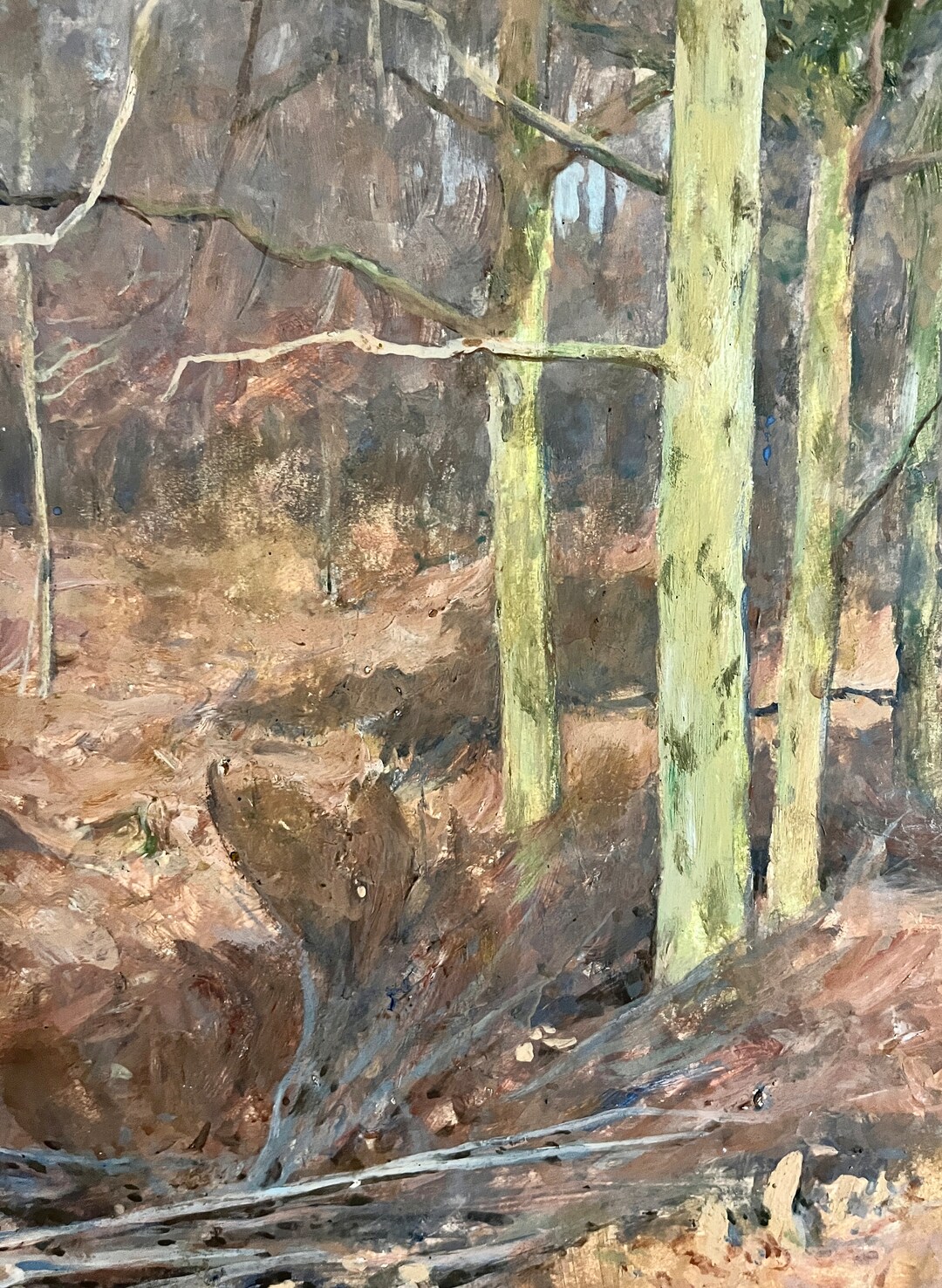 Antique Oil Painting, Original Landscape by Arthur Wardle (1864-1949 ...