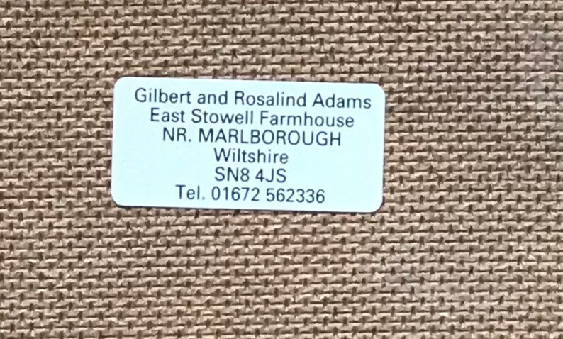 Original Vintage Nude Oil Painting by Gilbert Adams 1906-1996, Framed ...