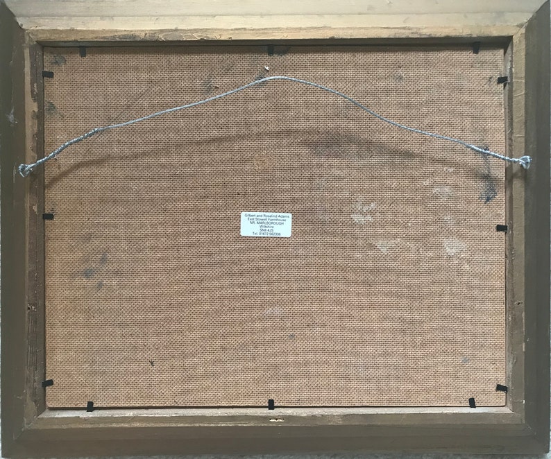 Original Vintage Nude Oil Painting by Gilbert Adams 1906-1996, Framed ...