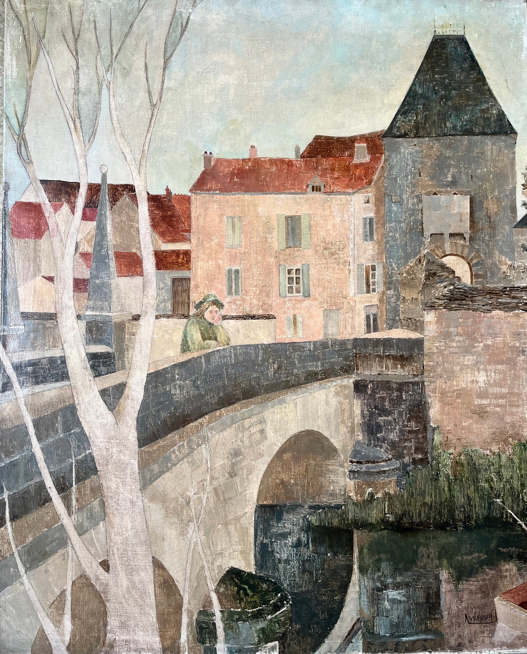 Very Large Original Oil Painting by Nadine Boeri Vefour - Etsy