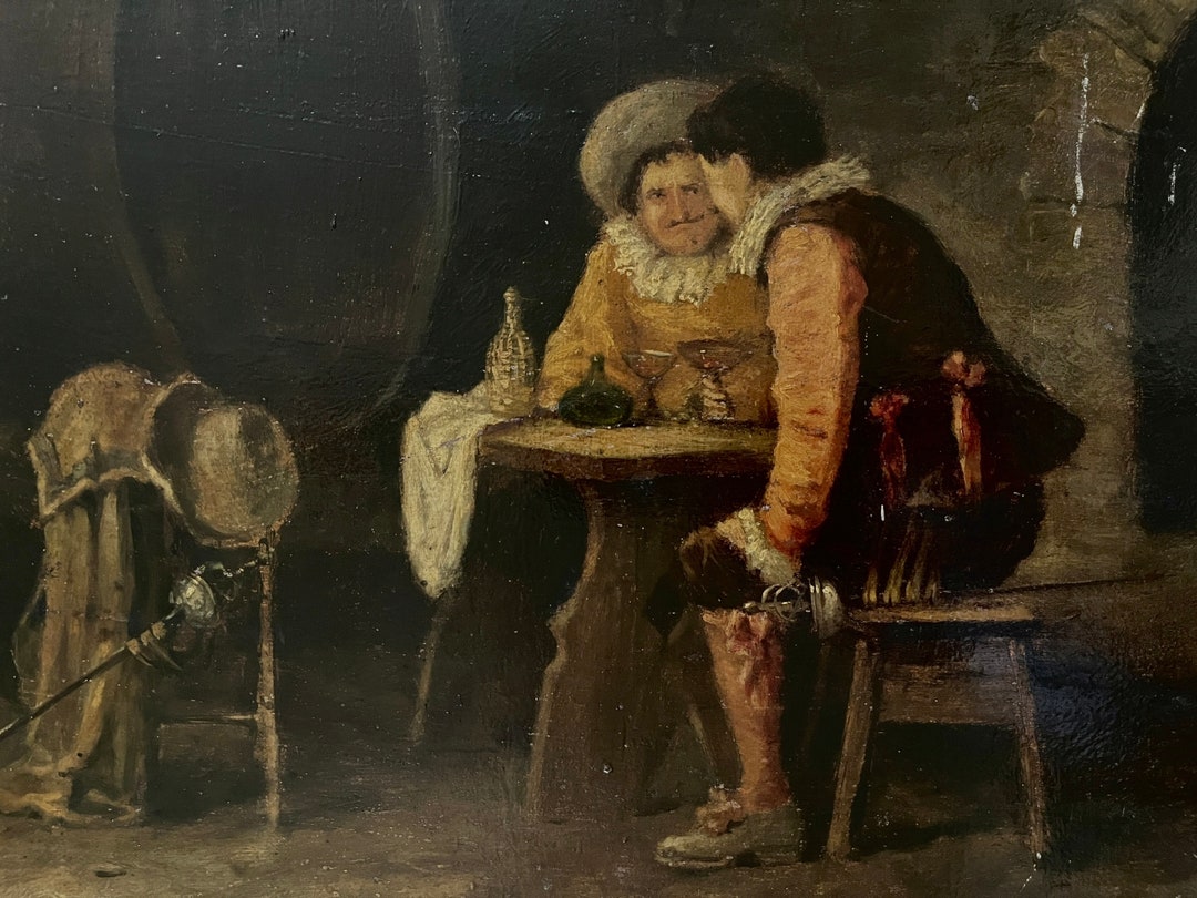 Antique Oil Painting, Original, Framed and Signed - Etsy