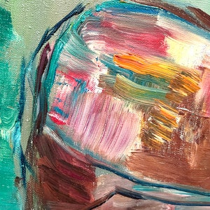 Original Oil Painting, Vintage Still Life “mandolin” by Marie Louise ...