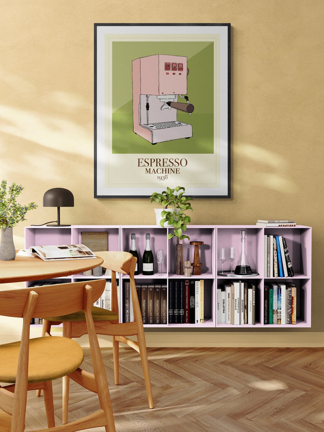 Espresso Machine Wall Art for Kitchen DIGITAL DOWNLOAD - Etsy