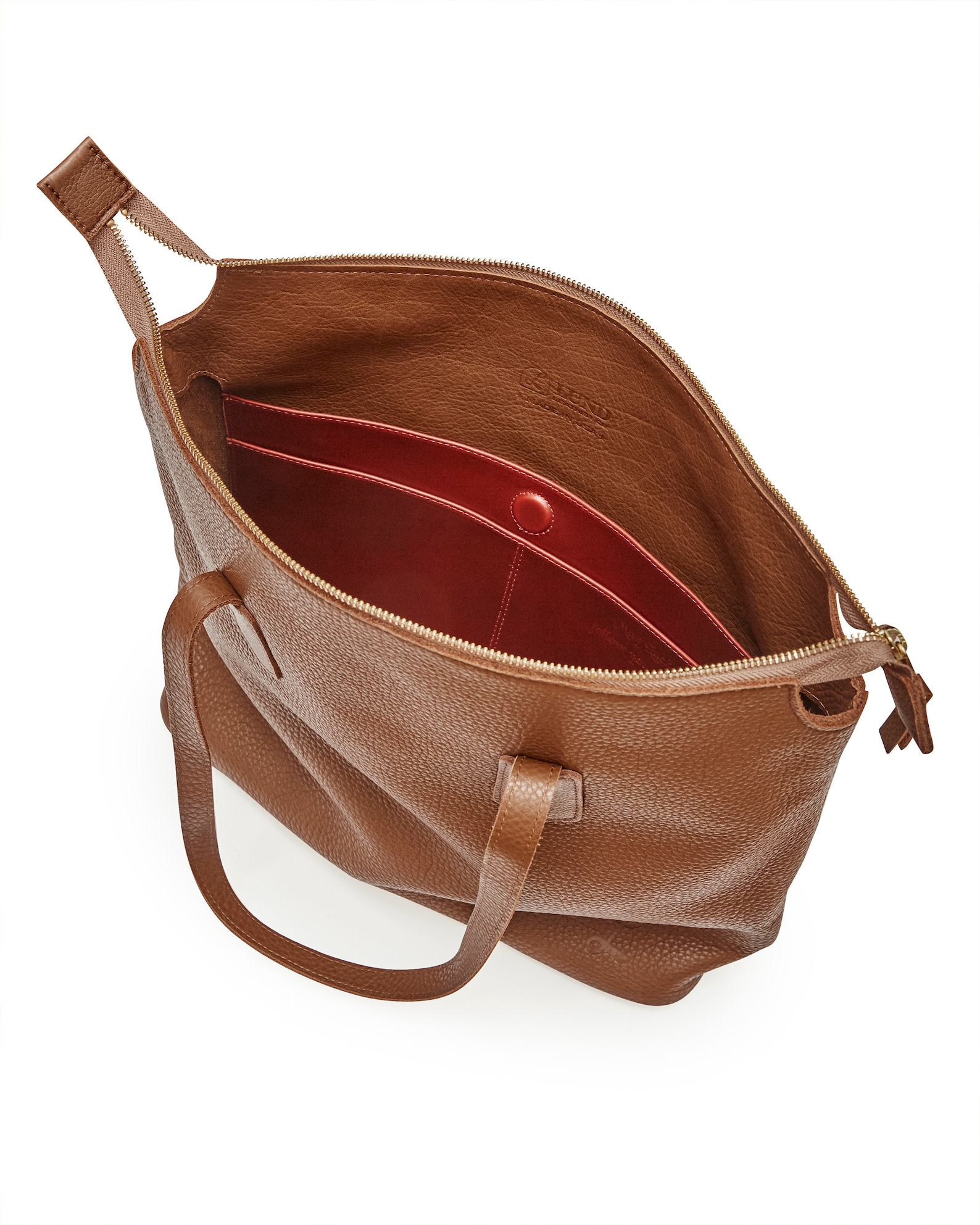 Brown Leather Tote Bag Leather Shoulder Bag Leather Purse - Etsy