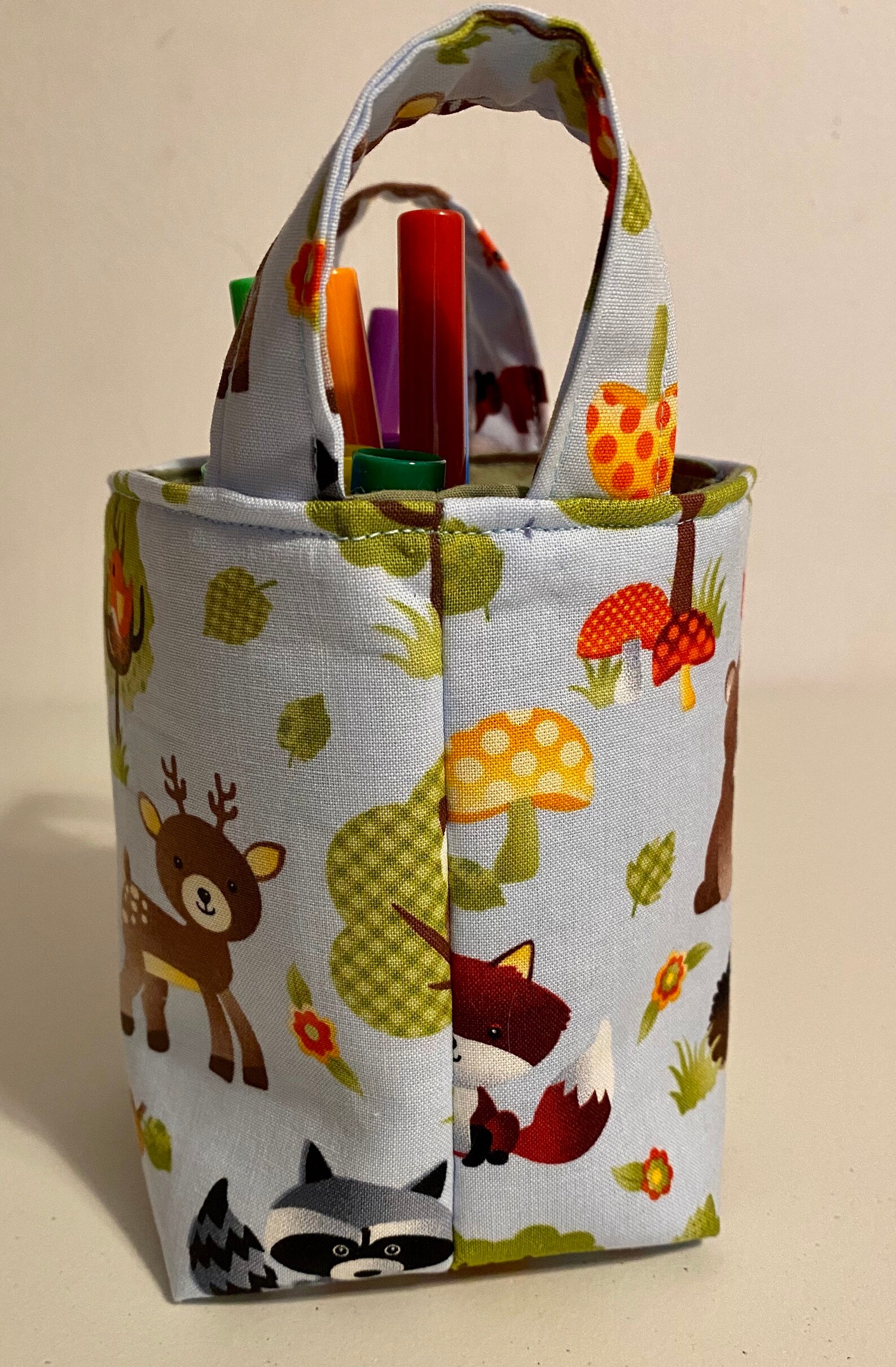 Art Caddy Crayon and Marker Bag | Etsy