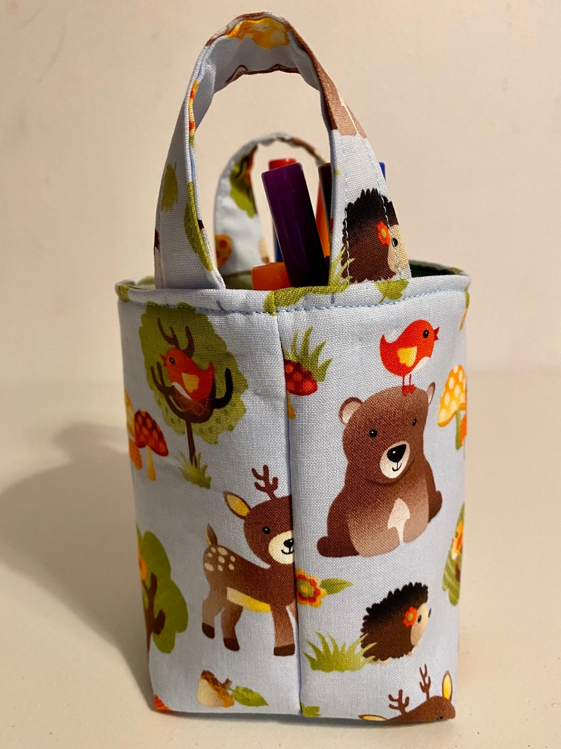 Art Caddy Crayon and Marker Bag | Etsy