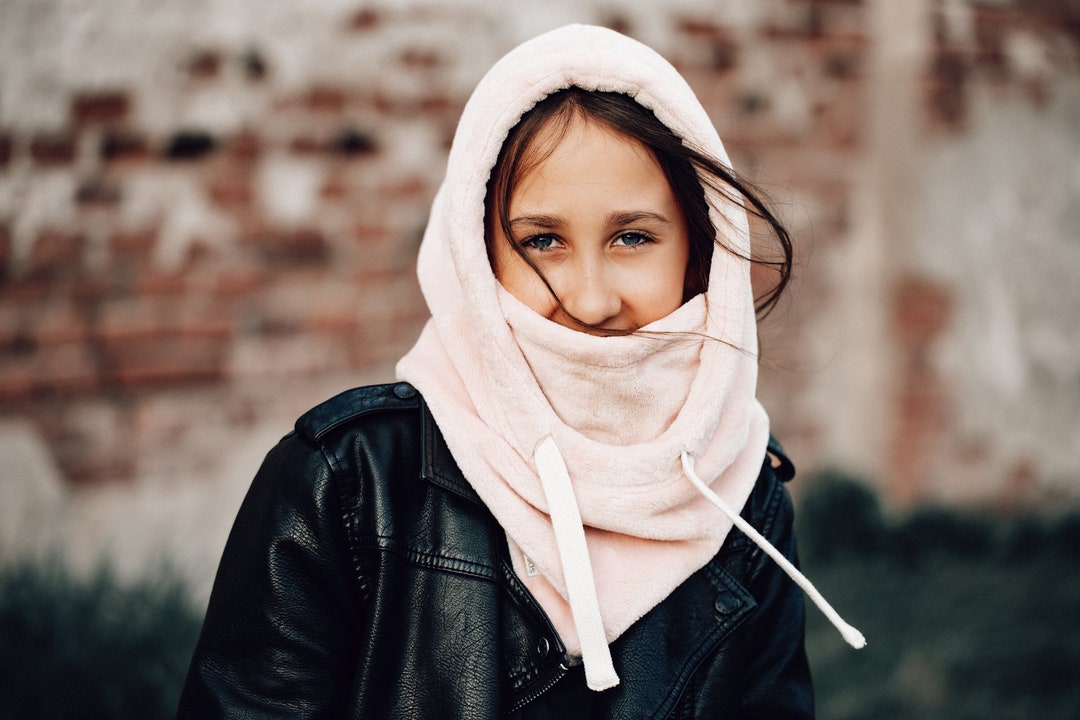 Trendy Fleece Balaclava. Hood - Helmet Compatible - Warm Winter Hood ...