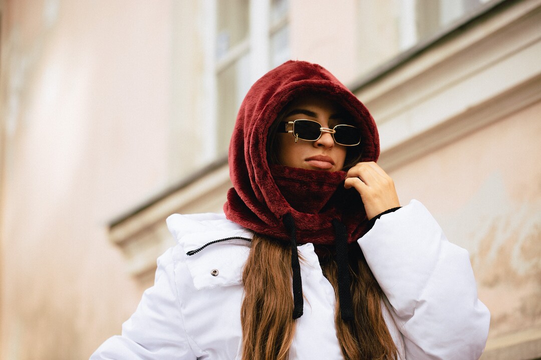 Trendy Fleece Balaclava: Warm Sherpa Winter Hood - Etsy