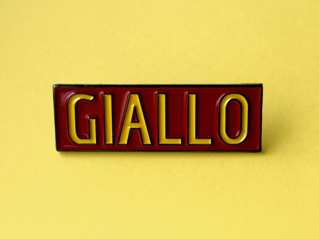 Giallo Enamel Pin - Etsy