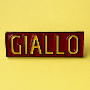 Giallo Enamel Pin - Etsy