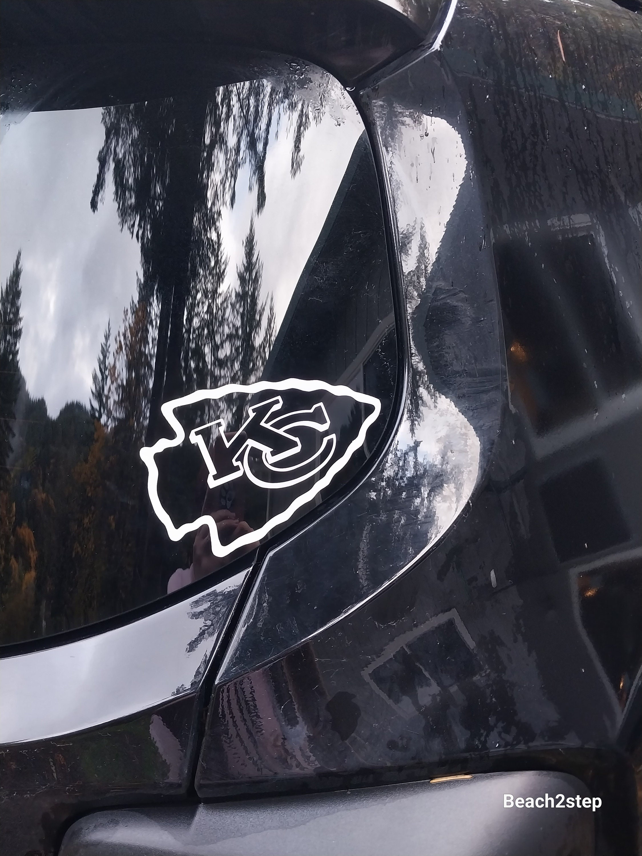 KC Arrowhead Decal - Etsy
