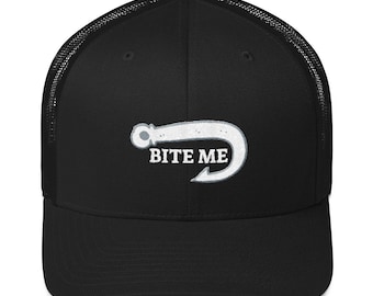 Funny fishing hat | Etsy