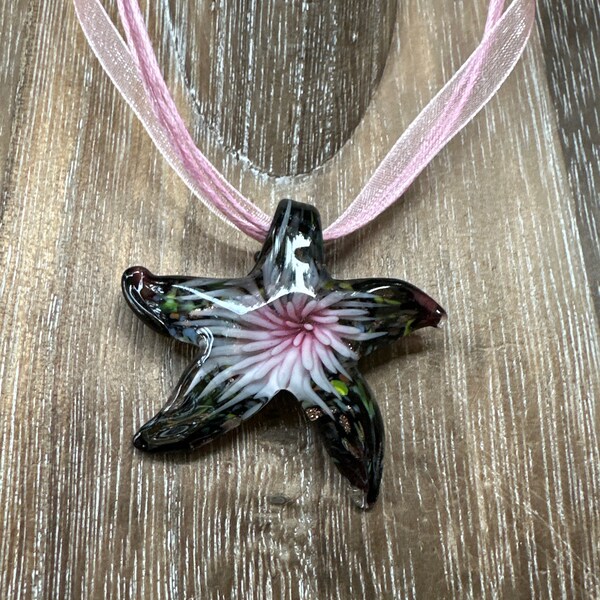 Pink Murano - Etsy