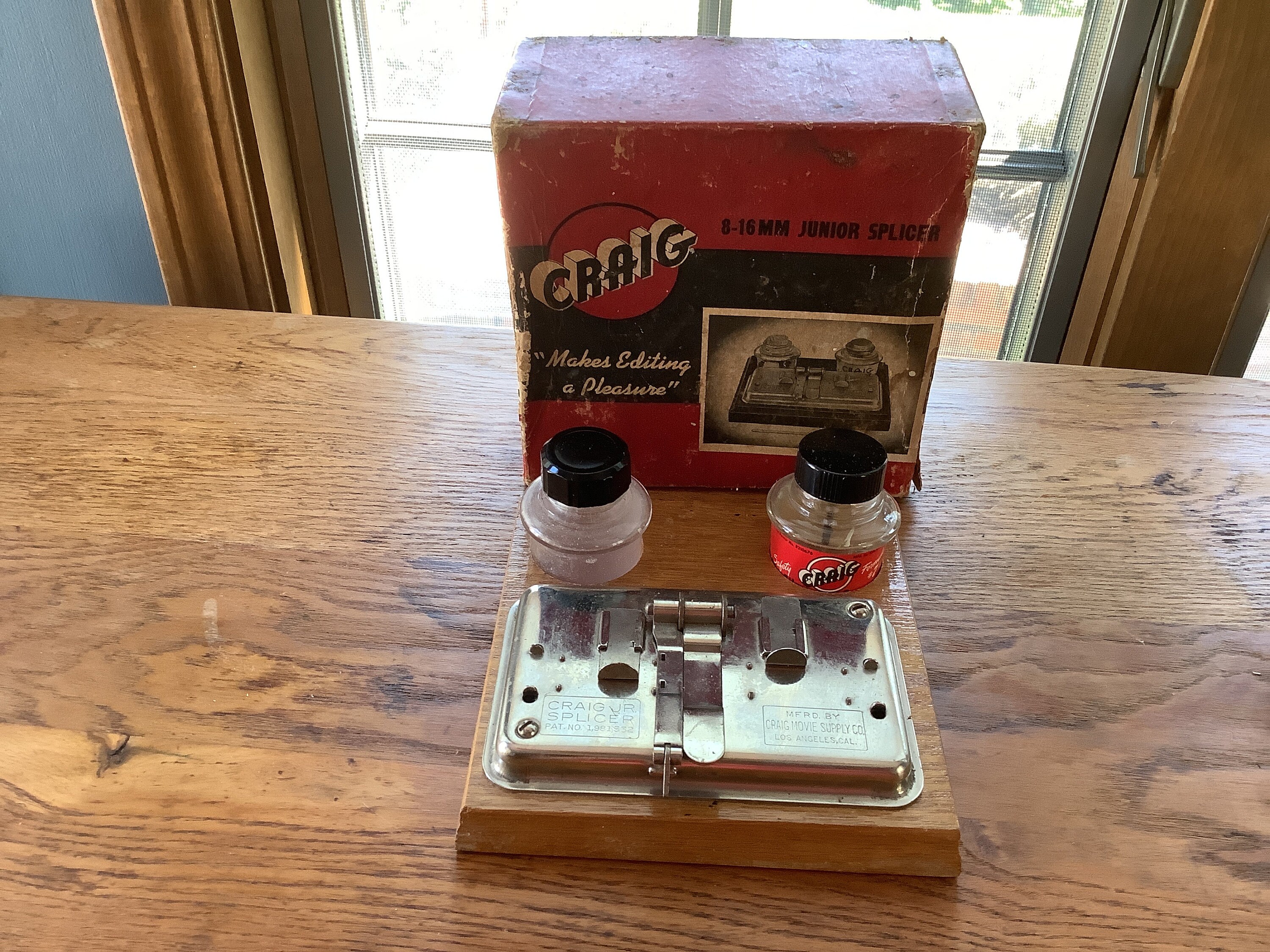 Vintage Craig 8-16MM Junior Splicer/junior Editing Splicer - Etsy