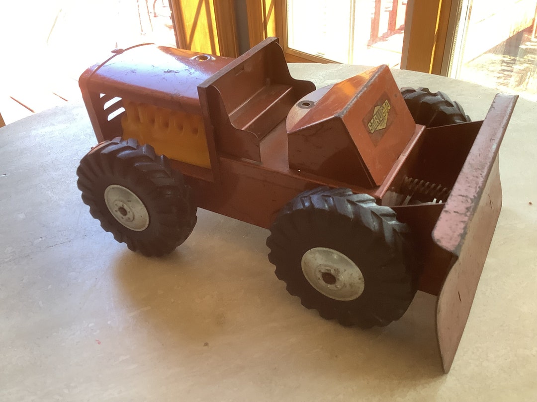 Vintage Steel Structo Toy Dozer/tractor - Etsy