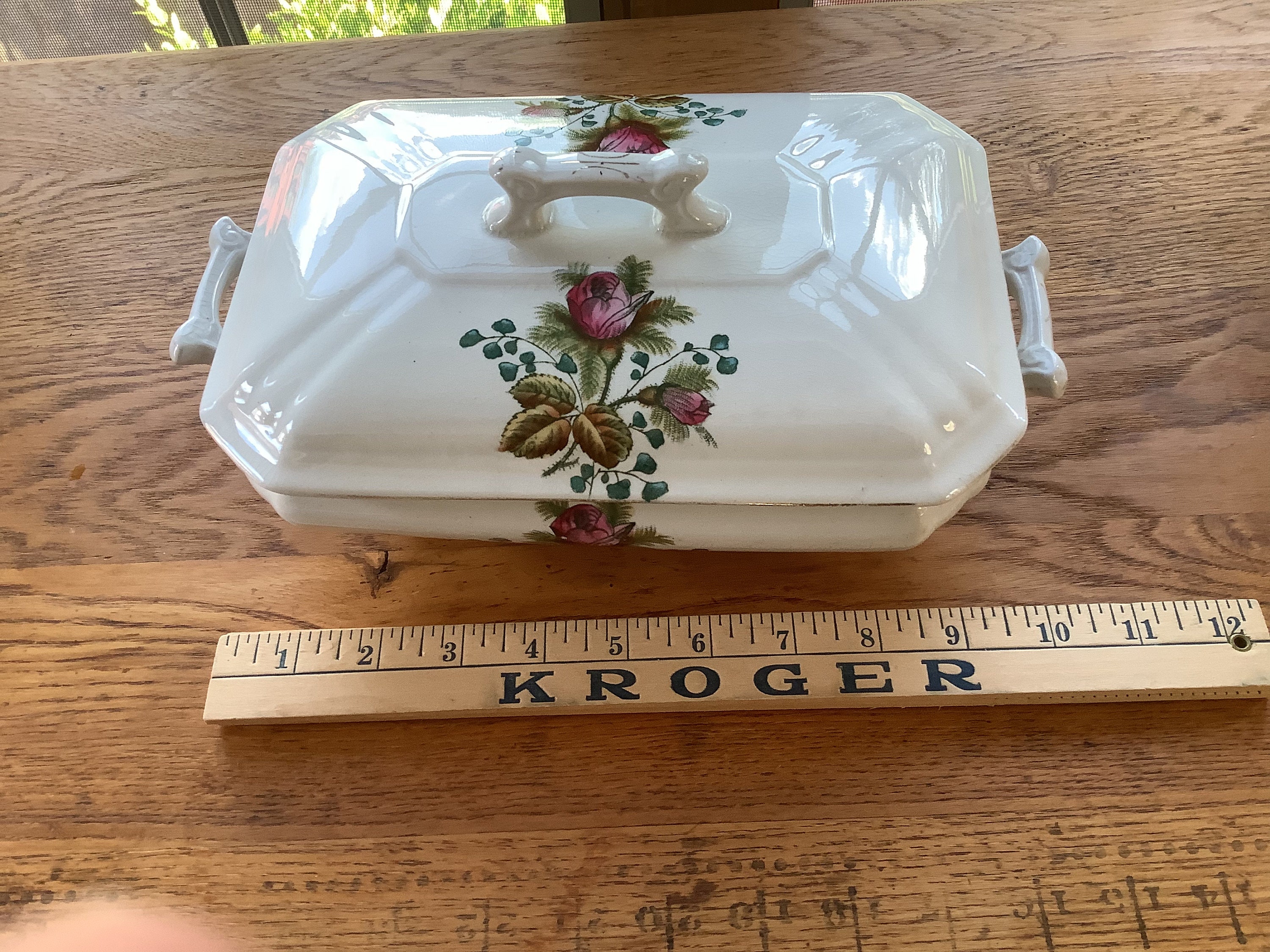 Vintage Alfred Royal Ironstone China Double Handled Covered Serving ...