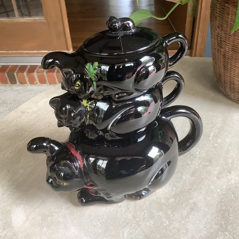 Cat Teapot - Etsy