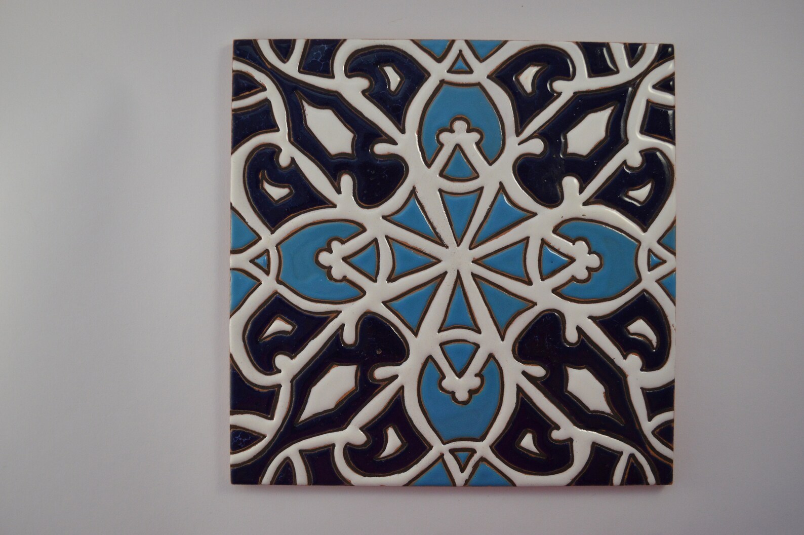 Autentic Handpainted Spanish Tiles Geometric Andalusi Design - Etsy